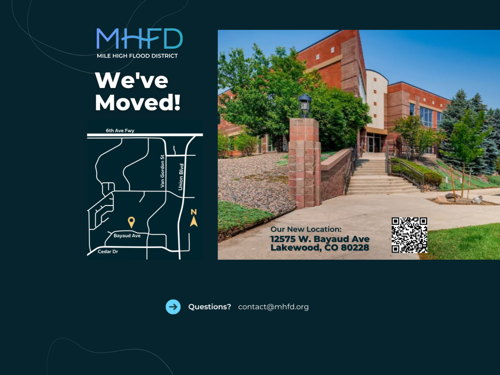 MHFD has Moved to Lakewood! - Mile High Flood District