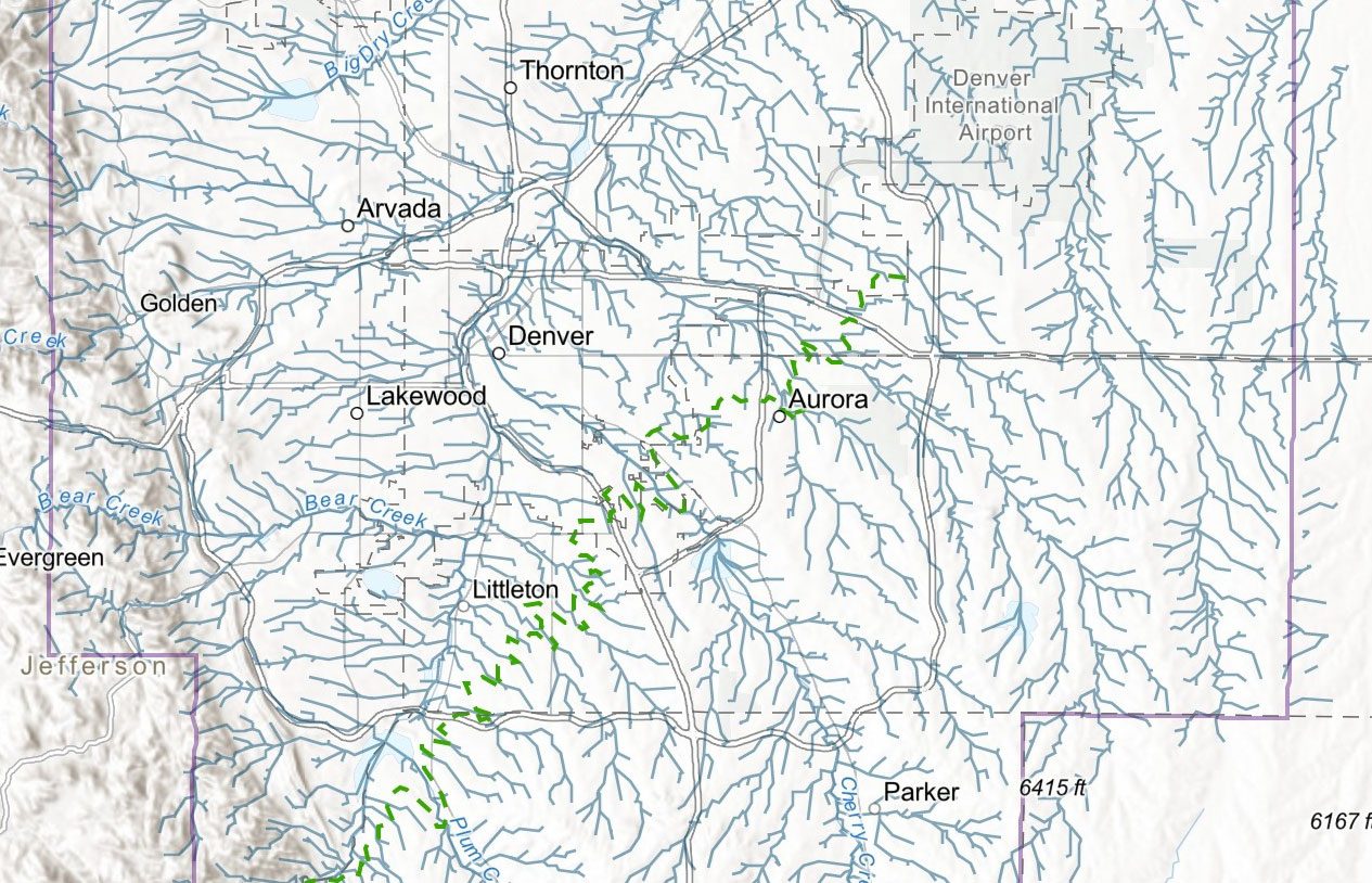 Maps for the Denver Region | Mile High Flood District